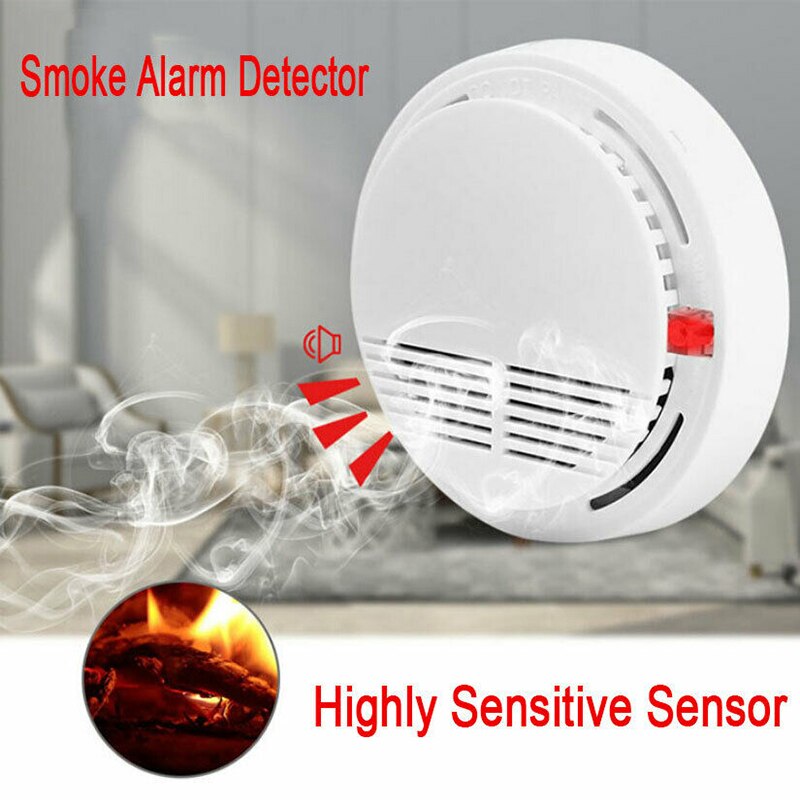 C5 Smoke Detector Fire Sentry Alarm Home Fire Safety Battery Operated
