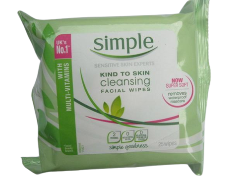 simple face wipes multipack